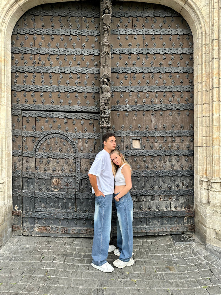 THE ASILI MIGHTY BAGGY JEANS IN BLUE – asili.eg